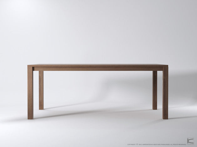 Karpenter Solid Dining Table – Dellis Furniture